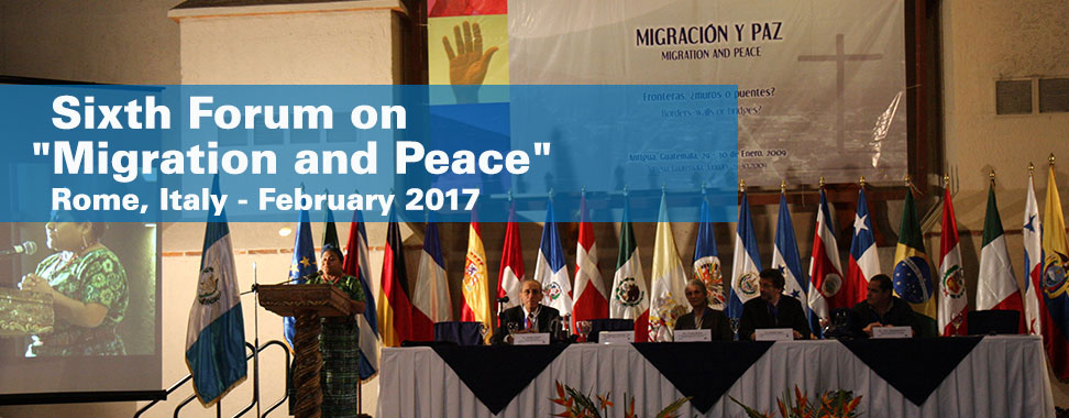 Sixth International Forum on Migration and Peace - Osservatorio di Pavia